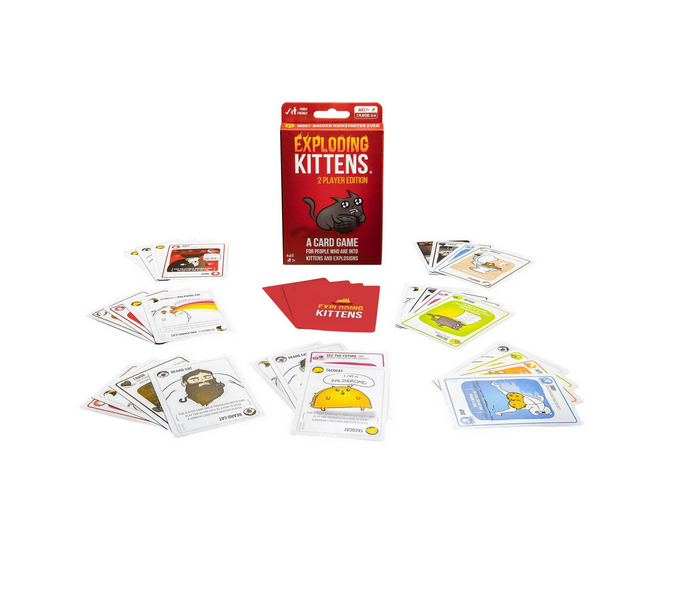 Exploding Kittens Original 2 Player Edition – World of Mirth
