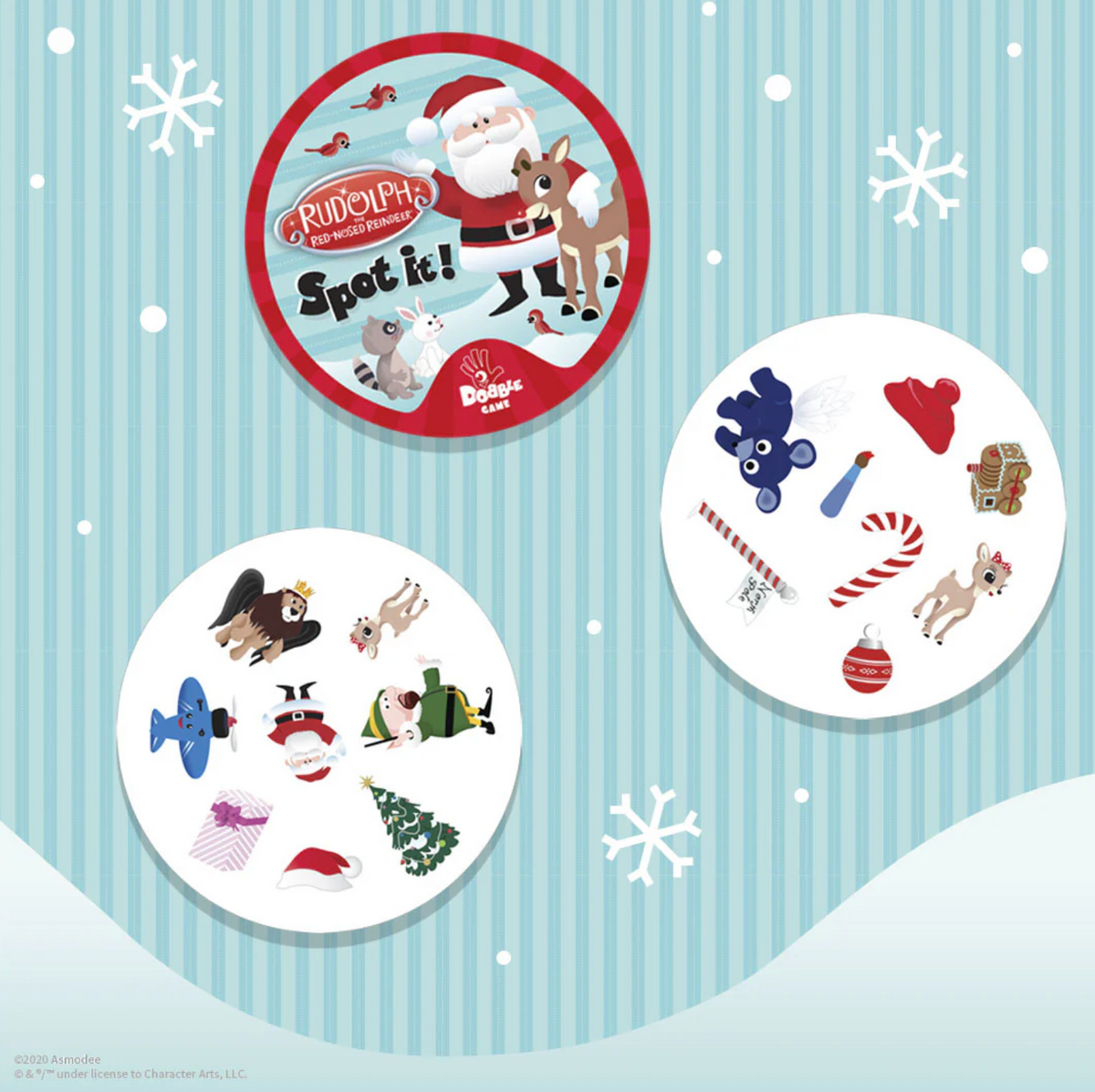 Spot It! Rudolph The Red Nosed Reindeer – World of Mirth