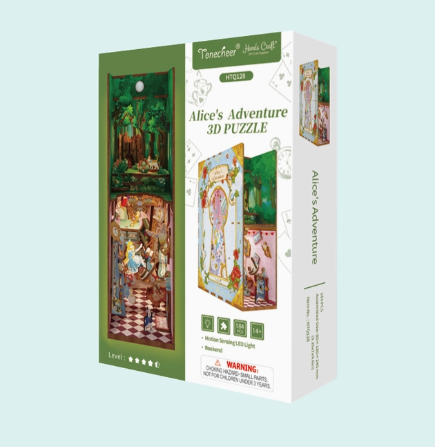 Alice's Adventure Book Nook Kit – World of Mirth