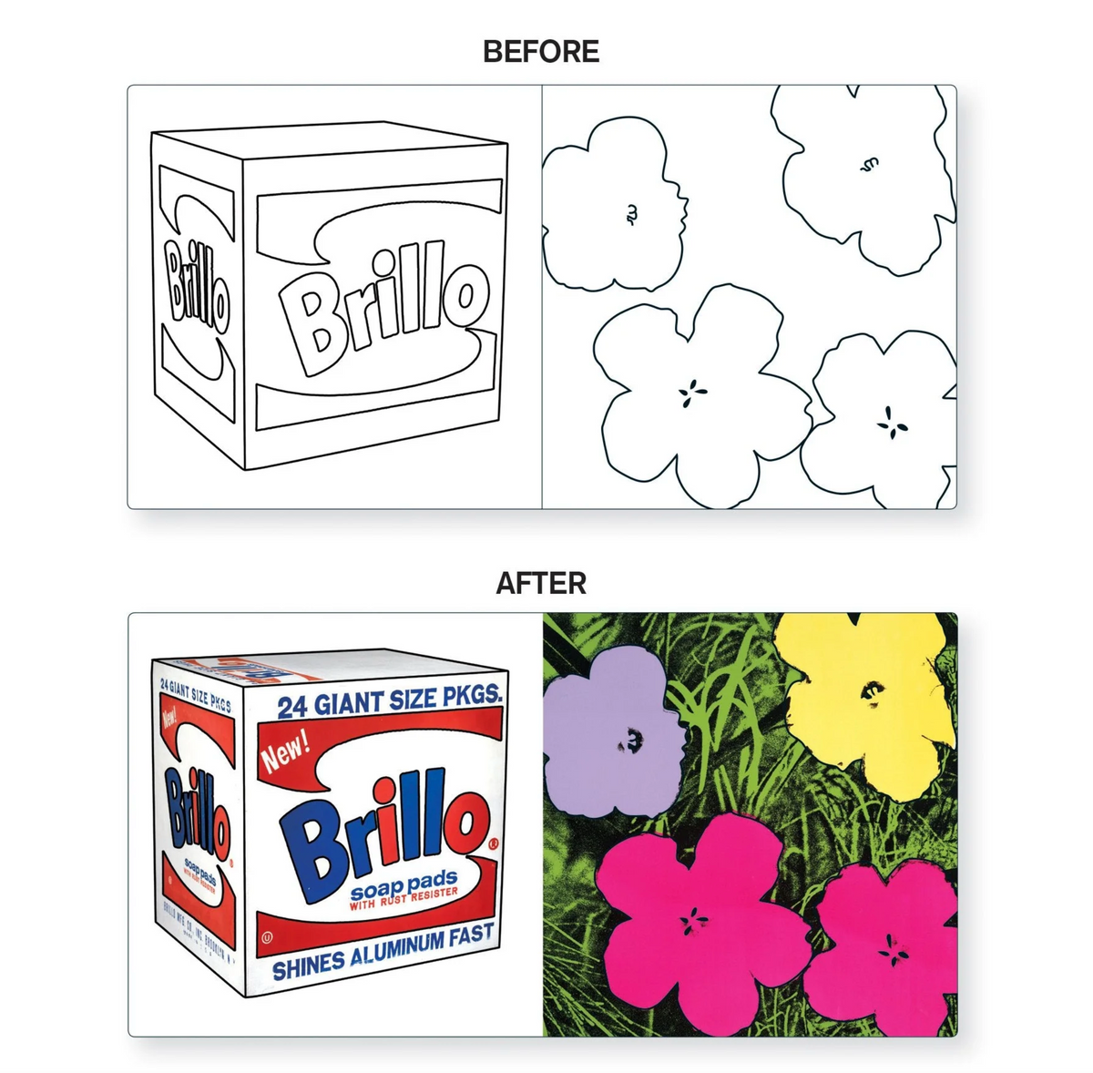 Andy Warhol Color Magic Bath Book – World of Mirth