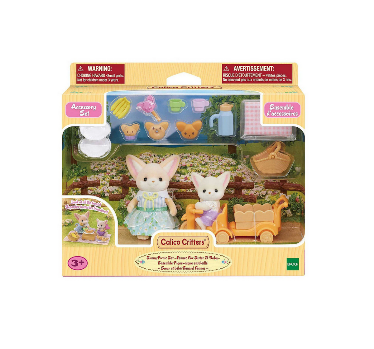 Calico Critters Sunny Picnic Set Fennec Fox – World of Mirth