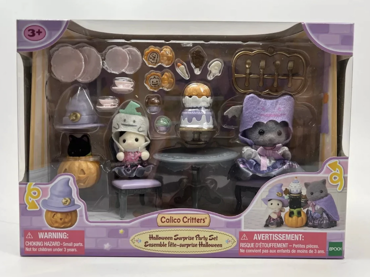 Calico Critters Halloween Surprise Party Set – World of Mirth