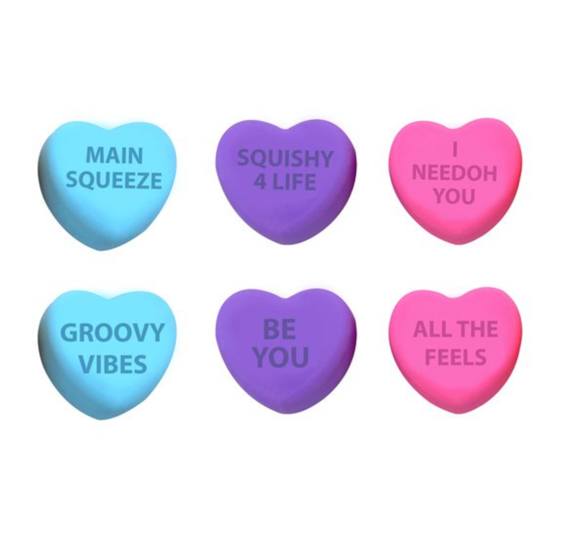 Color Change Squeeze Heart NeeDoh – World of Mirth