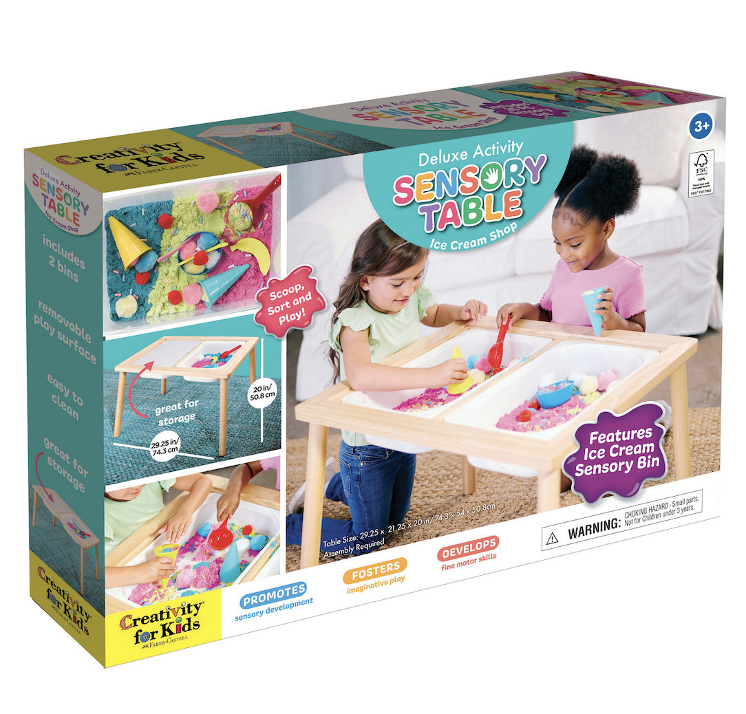 Deluxe Activity Sensory Table with Ice Cream Shop – World of Mirth