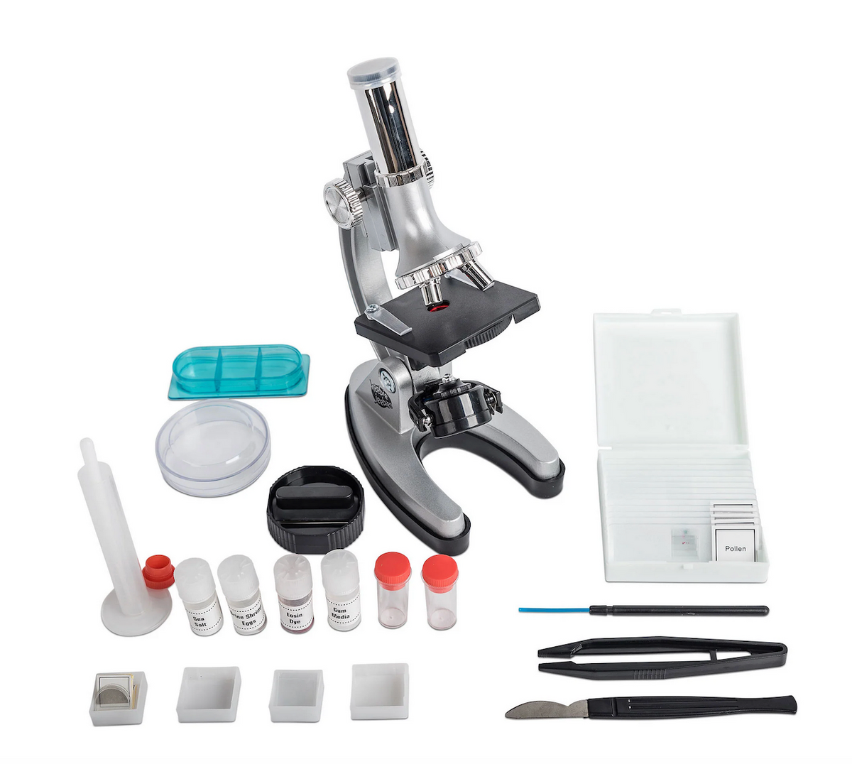 Discovery Microscope Set with Case – World of Mirth
