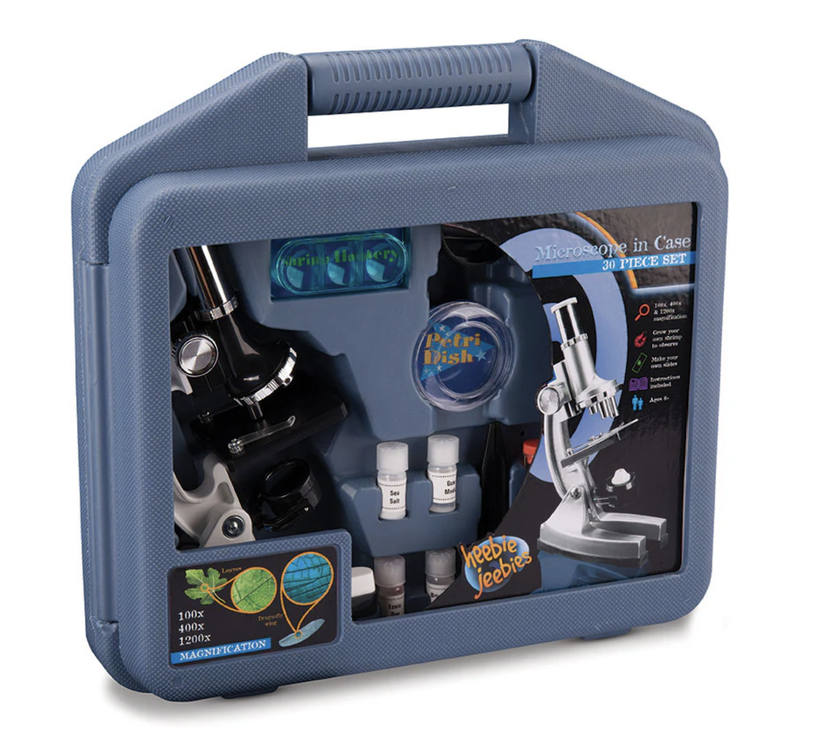 Discovery Microscope Set with Case – World of Mirth