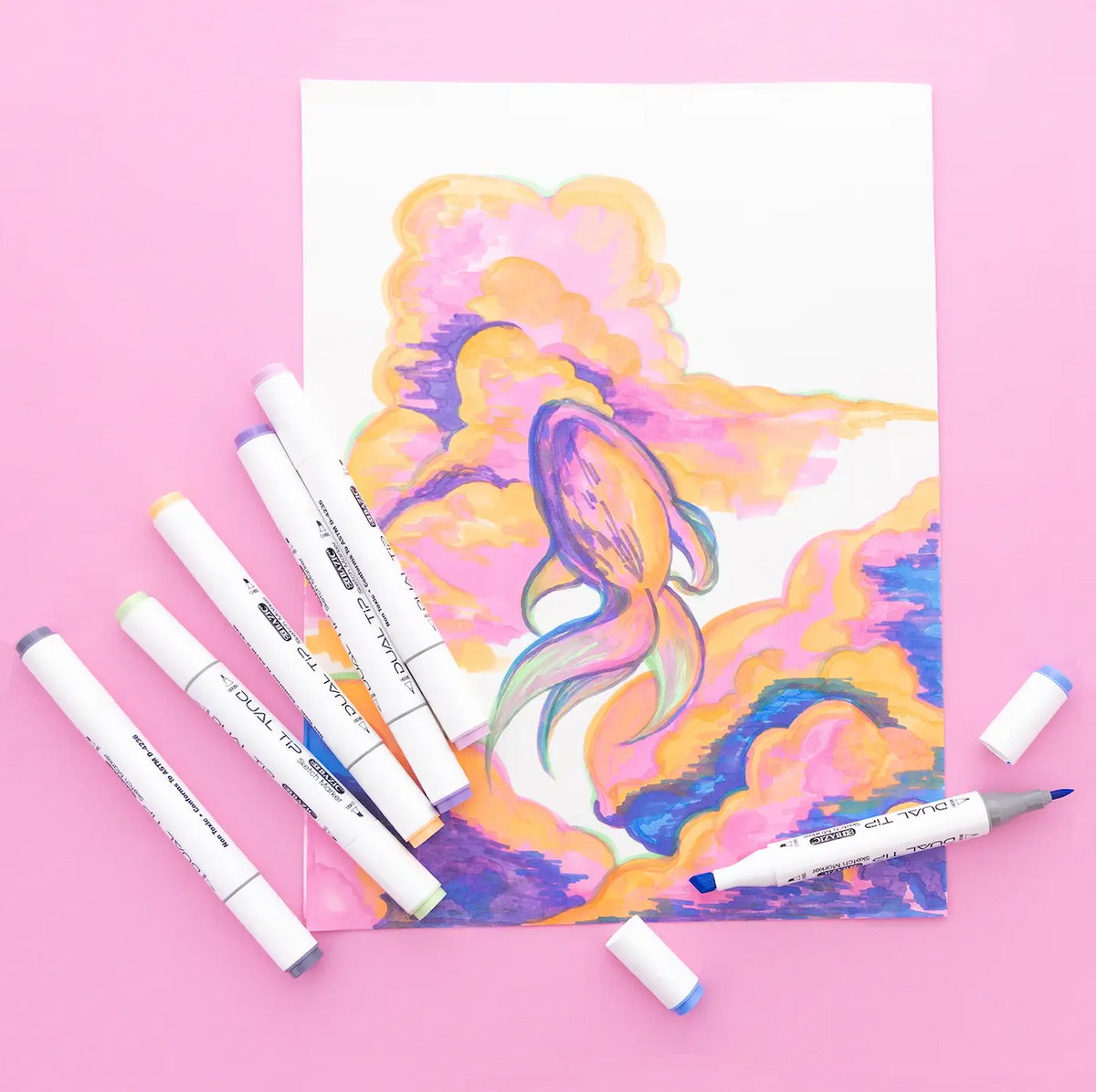 Dual Tip 6 Pastel Colors – World of Mirth
