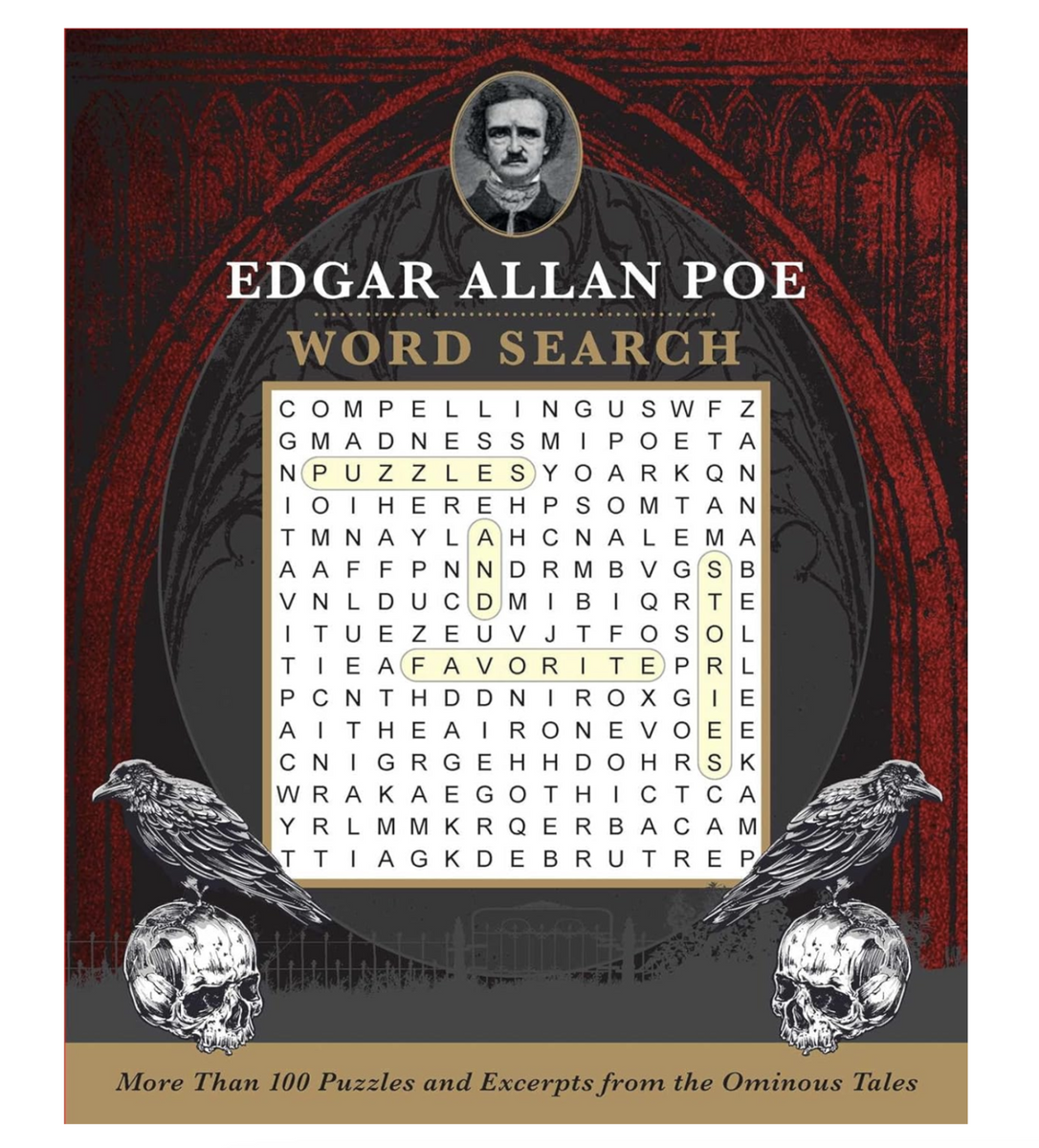 Edgar Allan Poe Word Search – World of Mirth