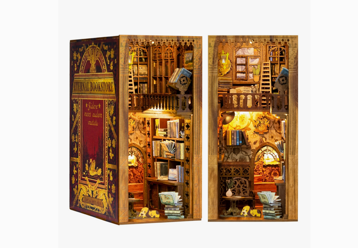 Eternal Bookstore DIY Book Nook Kit – World of Mirth