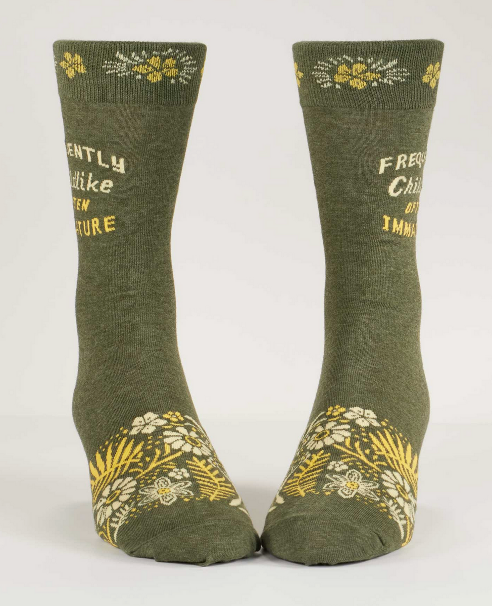 Frequently Childlike Often Immature Socks – World of Mirth