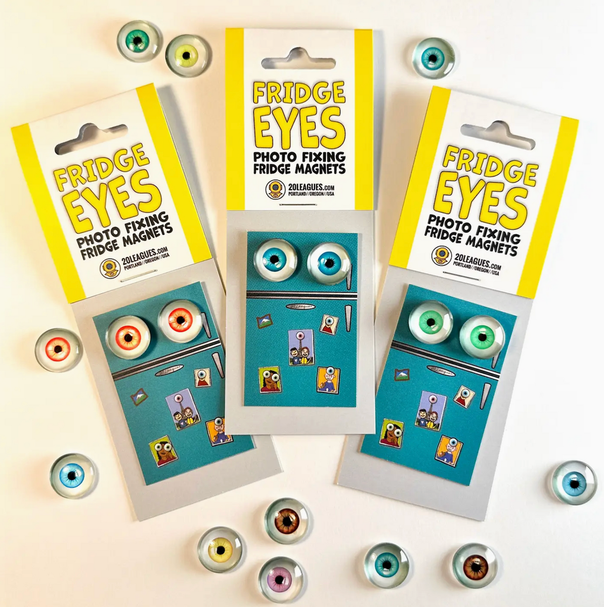 Fridge Eyes Magnets – World of Mirth