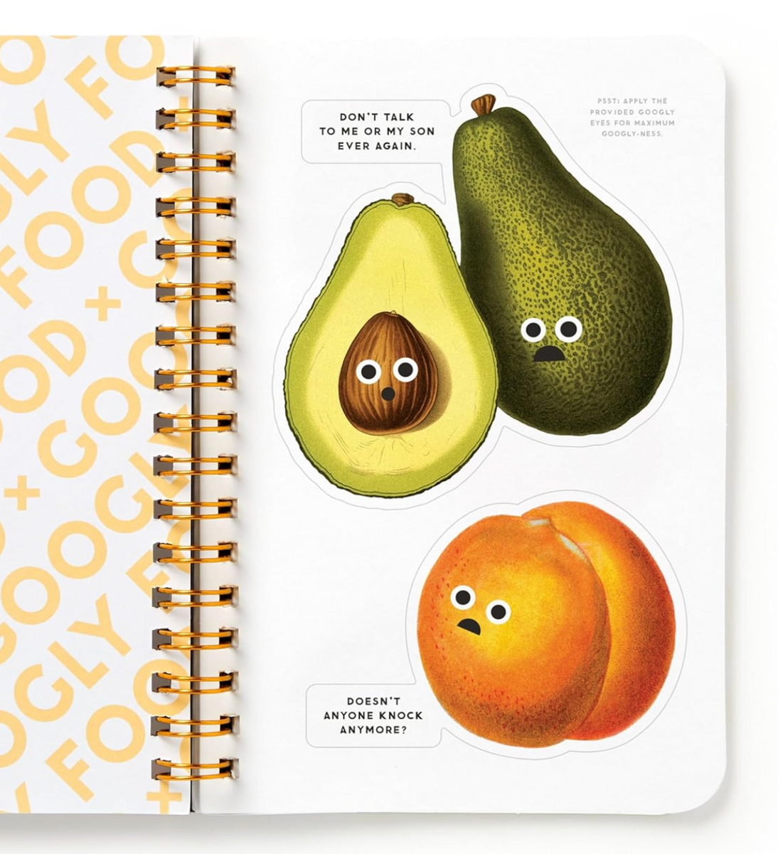 Googly Food Sticker Book – World of Mirth