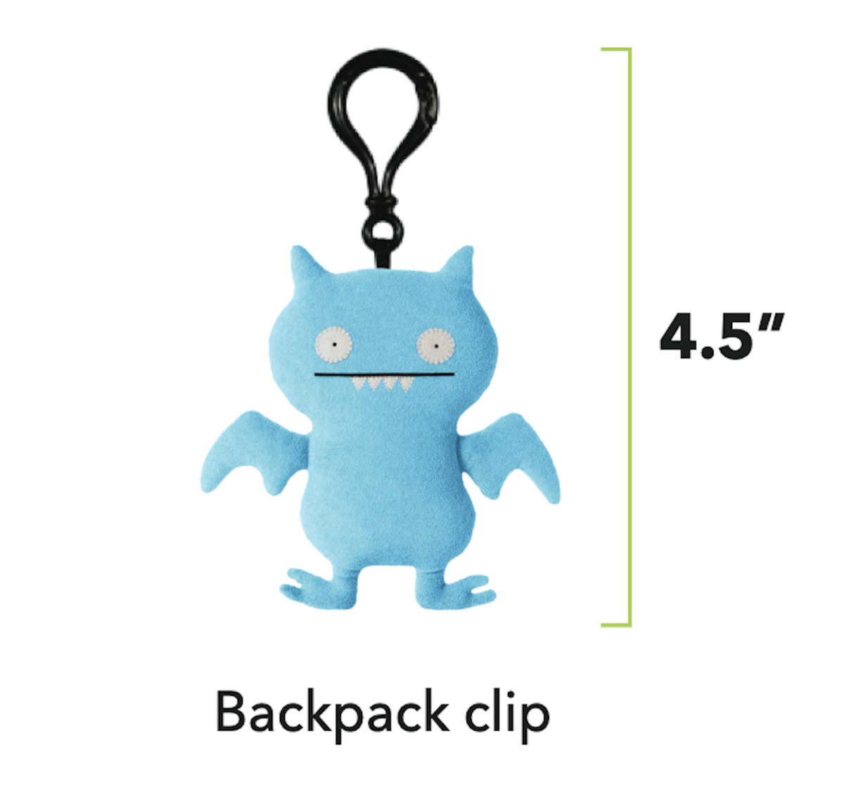 Ice Bat Blue Uglydoll Back Pack Clip – World of Mirth