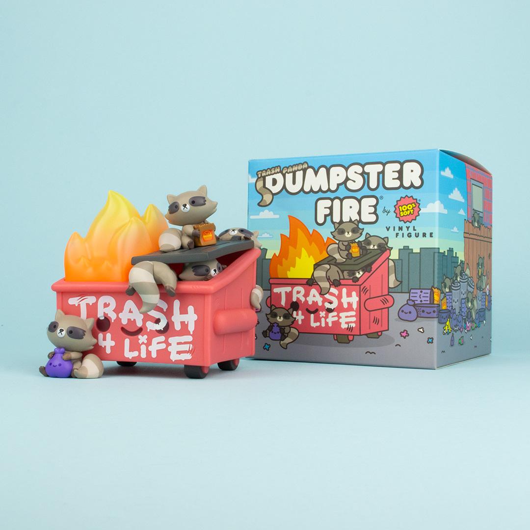 Trash Panda Dumpster Fire – World of Mirth