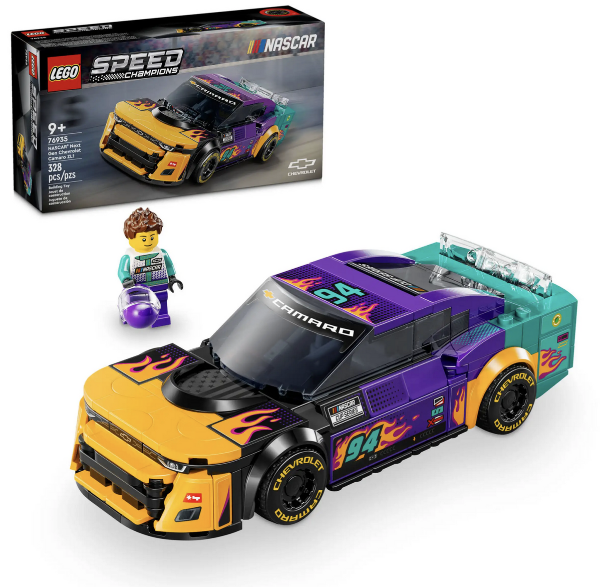 LEGO NASCAR® Next Gen Chevrolet Camaro ZL1 – World of Mirth