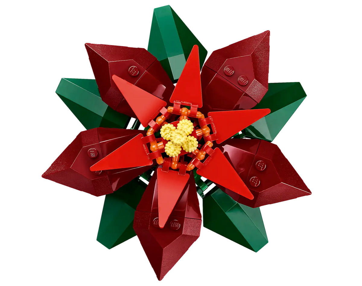 Lego Icons Poinsettia – World of Mirth