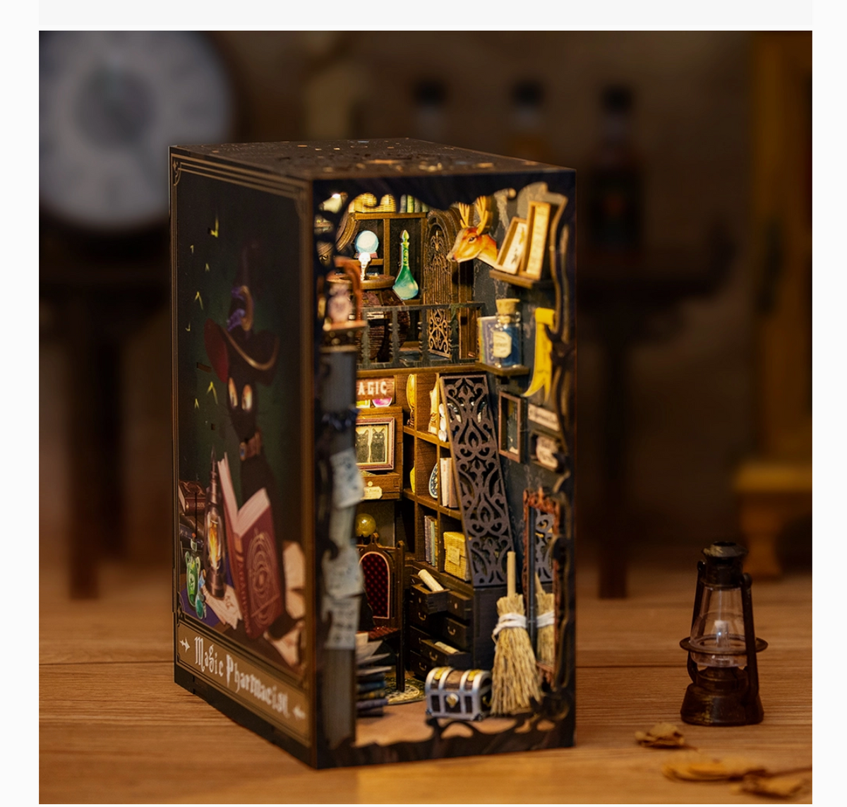 Magic Pharmacist DIY Book Nook Kit – World of Mirth