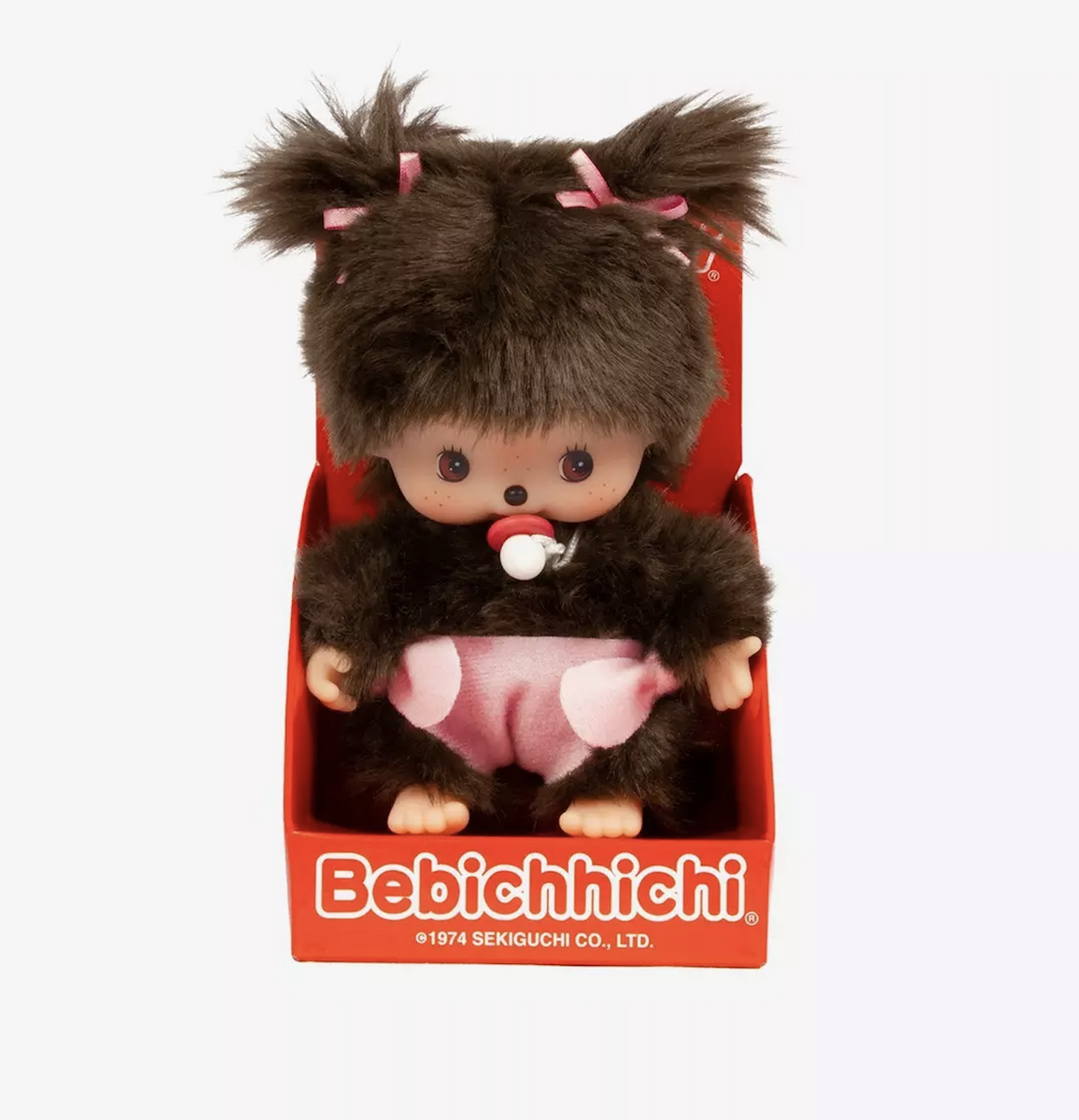 Monchichi Bebechichi Classic Pink – World of Mirth