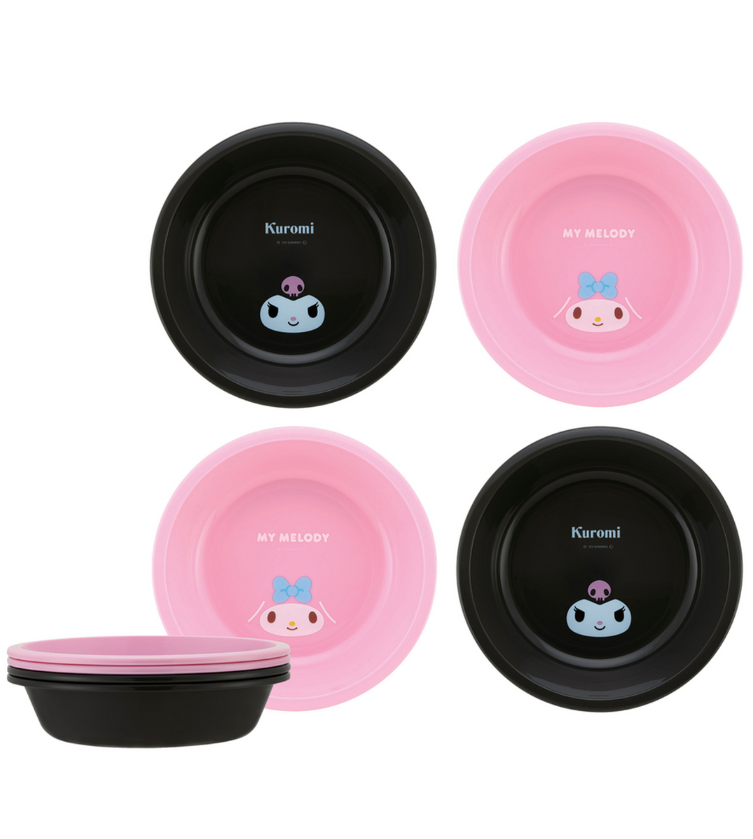 My Melody & Kuromi Bowl Set – World of Mirth