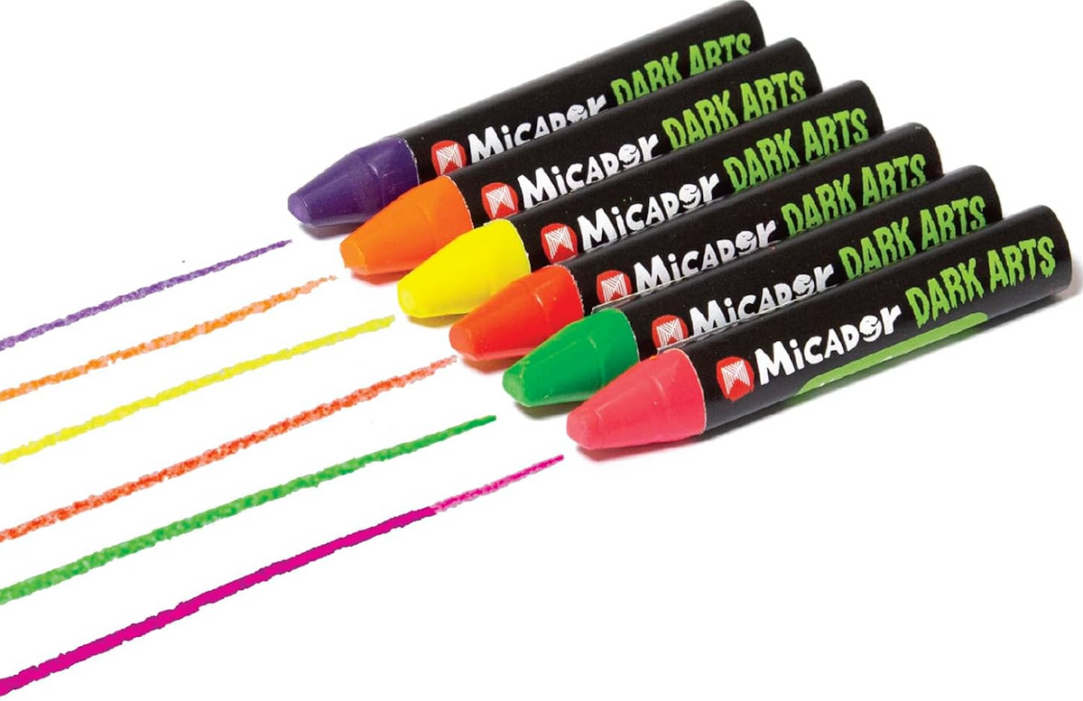 Neon Glow Crayons Pack – World of Mirth