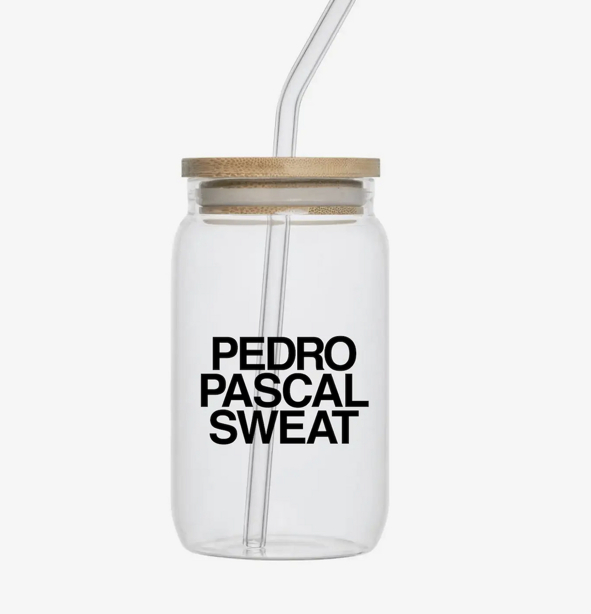 Pedro Pascal Sweat Beer Can Glass – World of Mirth