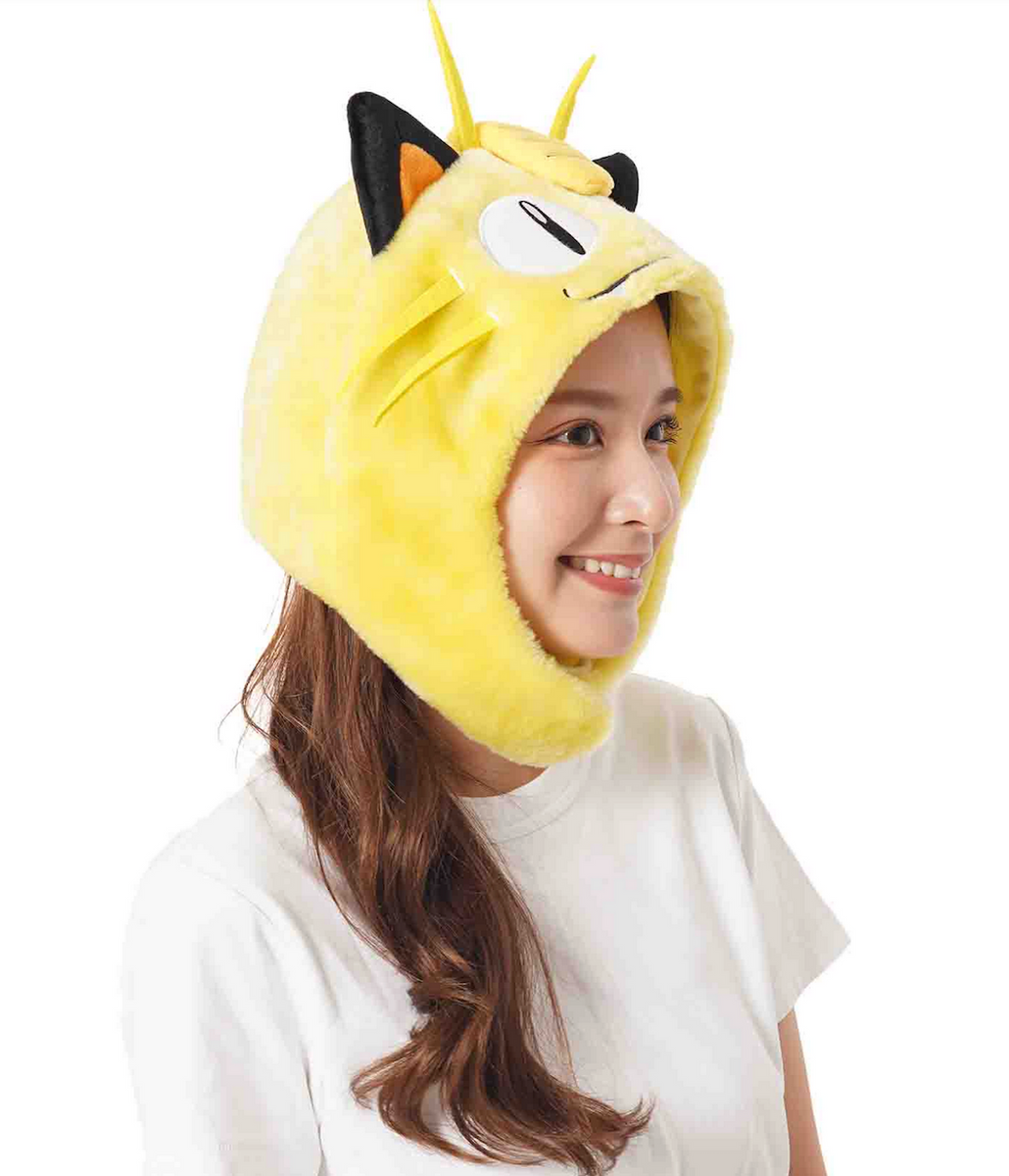 Pokemon Meowth Kigurumi Hat – World of Mirth
