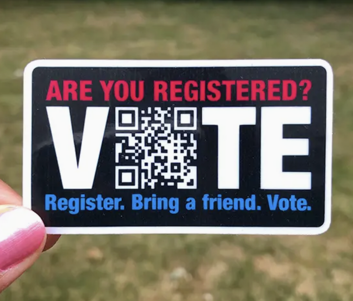 Qr Code Vote Sticker – World of Mirth