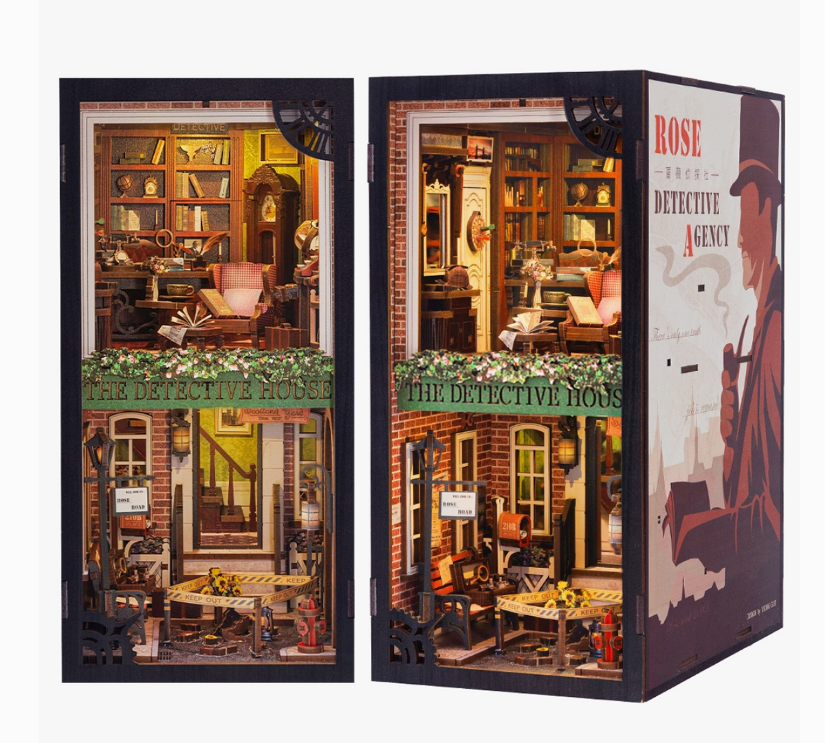 Rose Detective DIY Book Nook Kit – World of Mirth