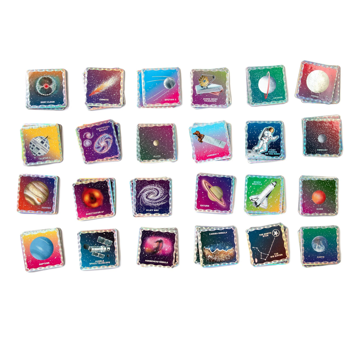 Space Shiny Memory & Matching Game – World of Mirth