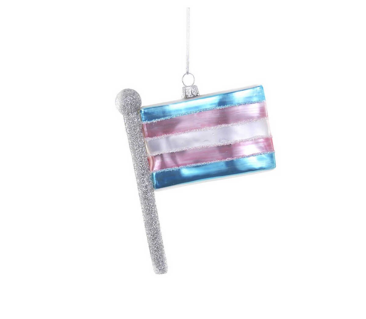 Trans Flag Ornament – World of Mirth