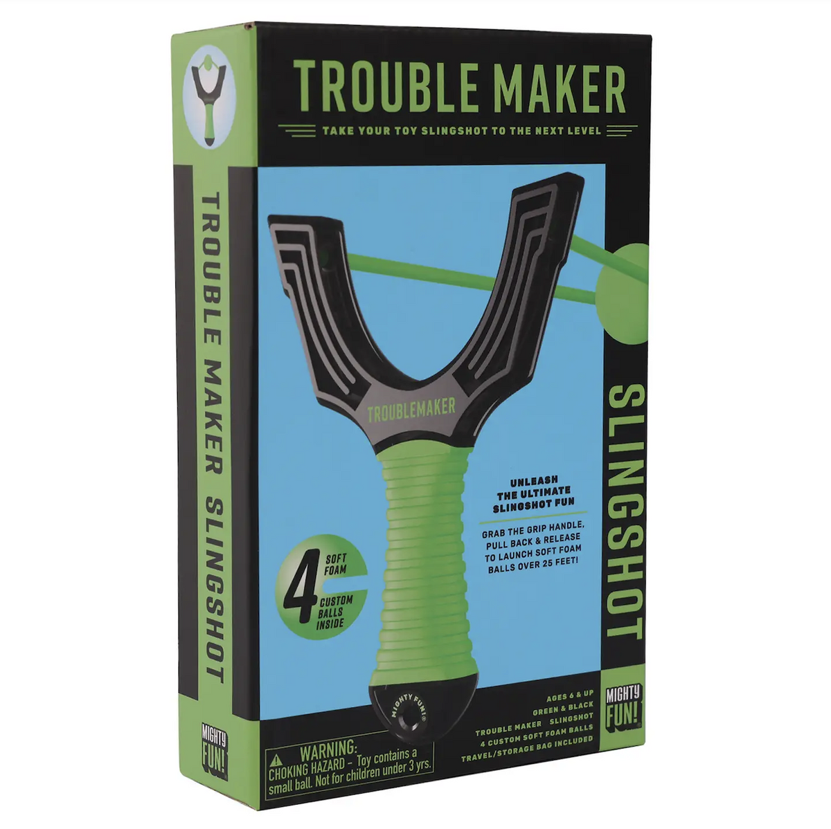 Trouble Maker Green Slingshot – World of Mirth