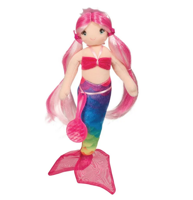 Arissa Rainbow Mermaid Plush – World of Mirth