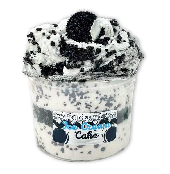 Cookies and Cream Ice Cream Cake Slime – World of Mirth