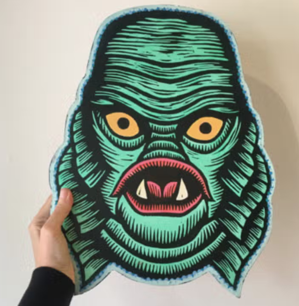 Creature from the Black Lagoon Wall Art – World of Mirth