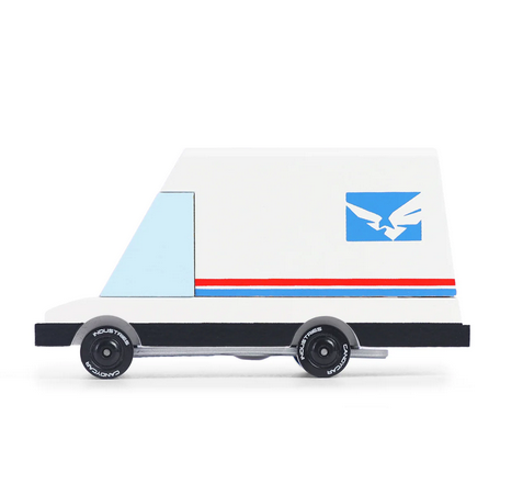 Futuristic Mail Van Wooden Diecast – World of Mirth