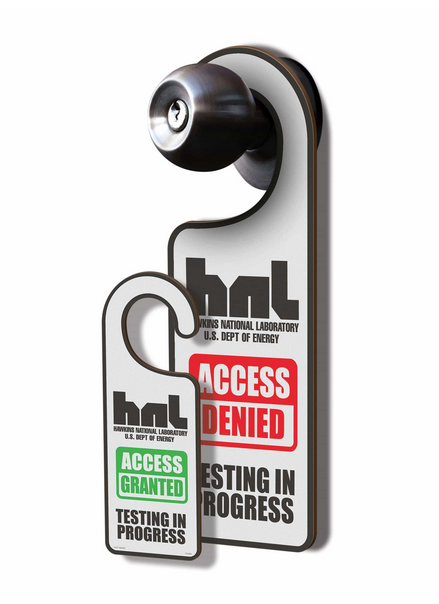 Hawkins National Lab Testing Lab Door Sign – World of Mirth