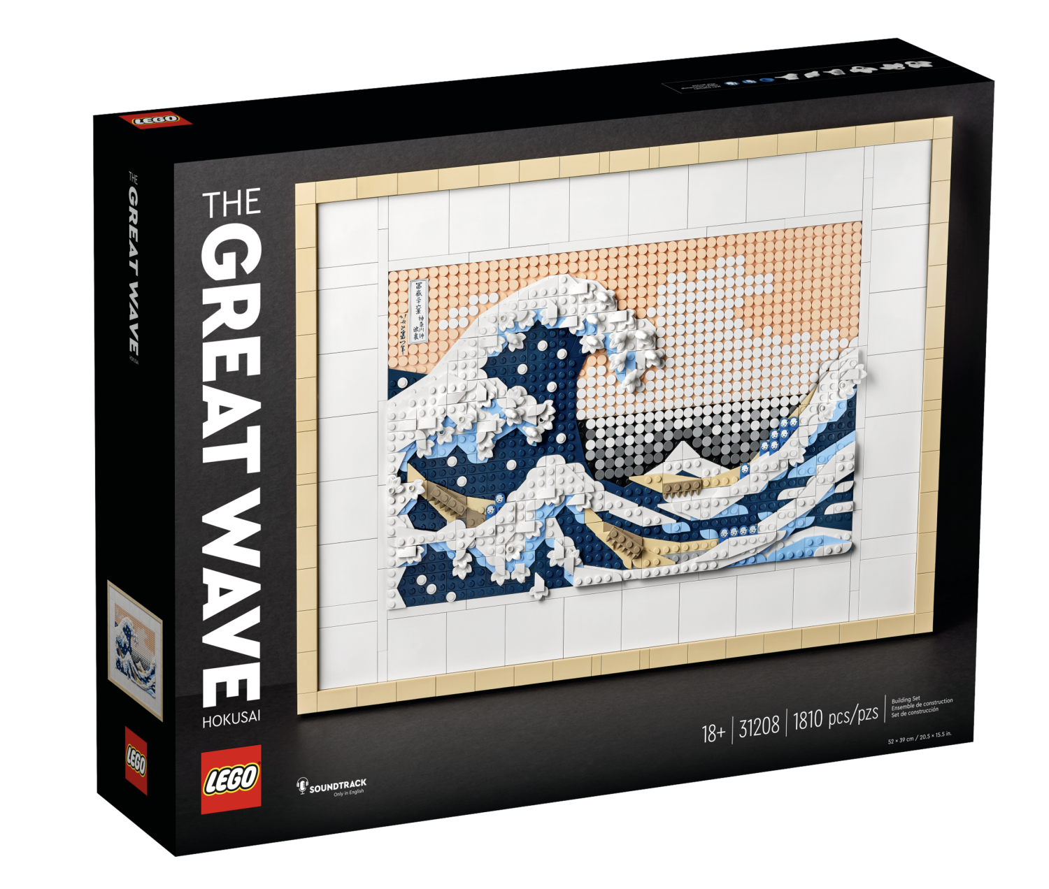 Hokusai The Great Wave Lego Art – World of Mirth