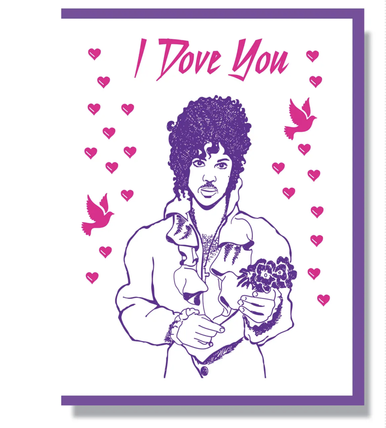 I Dove You Prince RIP Card – World of Mirth