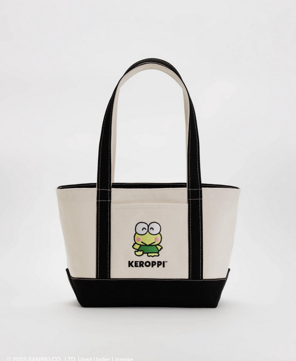 Keroppi Small Heavyweight Canvas Baggu – World of Mirth
