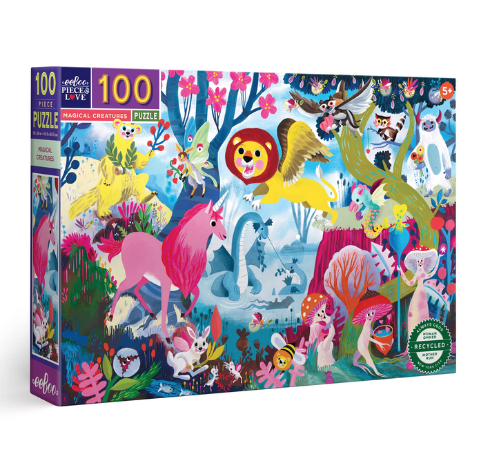 Magical Creatures 100 Piece Puzzle – World of Mirth