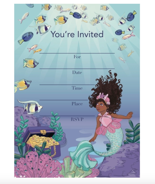 Mermaid Party Invitations – World of Mirth