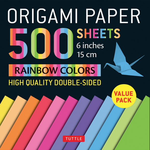 Origami Paper Rainbow Colors – World of Mirth