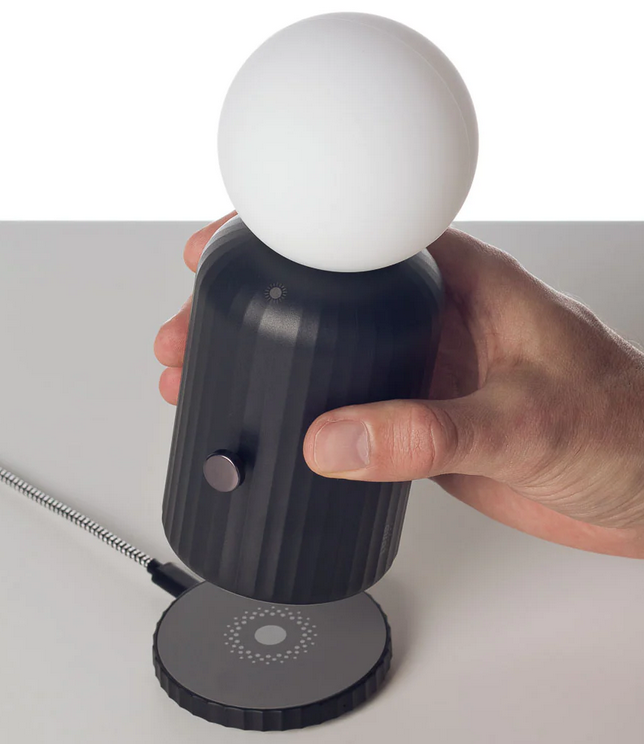 Black Skittle Ball Table Lamp – World of Mirth