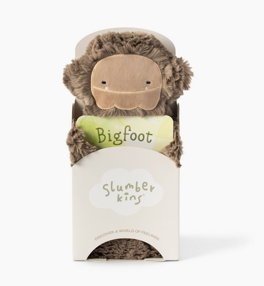 Slumberkins Bigfoot Snuggler Storybook Set – World of Mirth