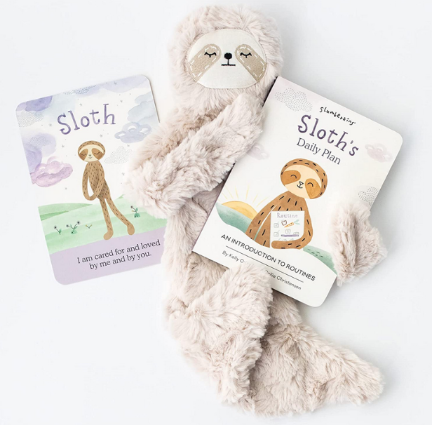 Slumberkins Sloth Snuggler Storybook Set – World of Mirth