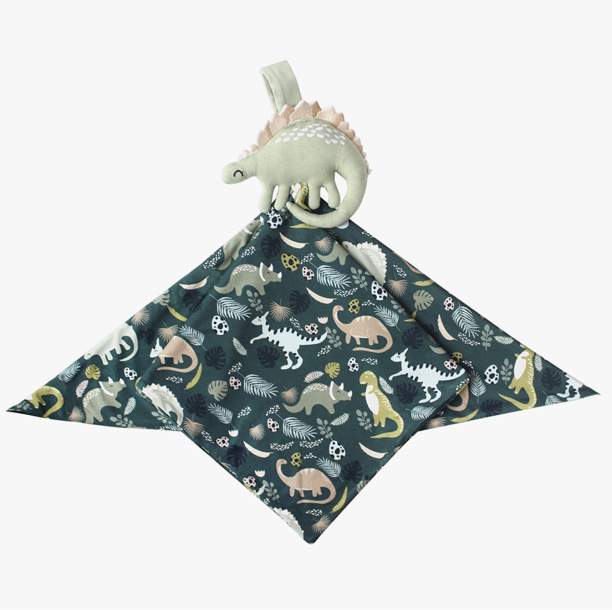 Stegosaurus Baby Bamboo Lovey – World of Mirth