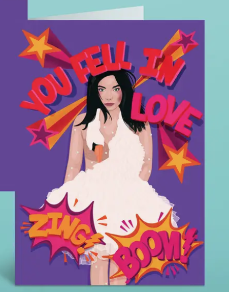 You Fell In Love Bjork Card – World of Mirth